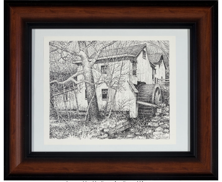 Eric Sloane | Lovejoy Bridge and Old Farmhouse (pair) | MutualArt