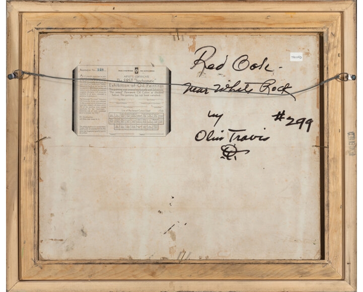 Olin Travis | Red Oak Near White Rock Lake (Circa 1935) | MutualArt