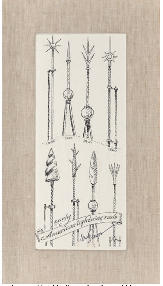 Eric Sloane | Lightning Rods and Lightning Balls | MutualArt