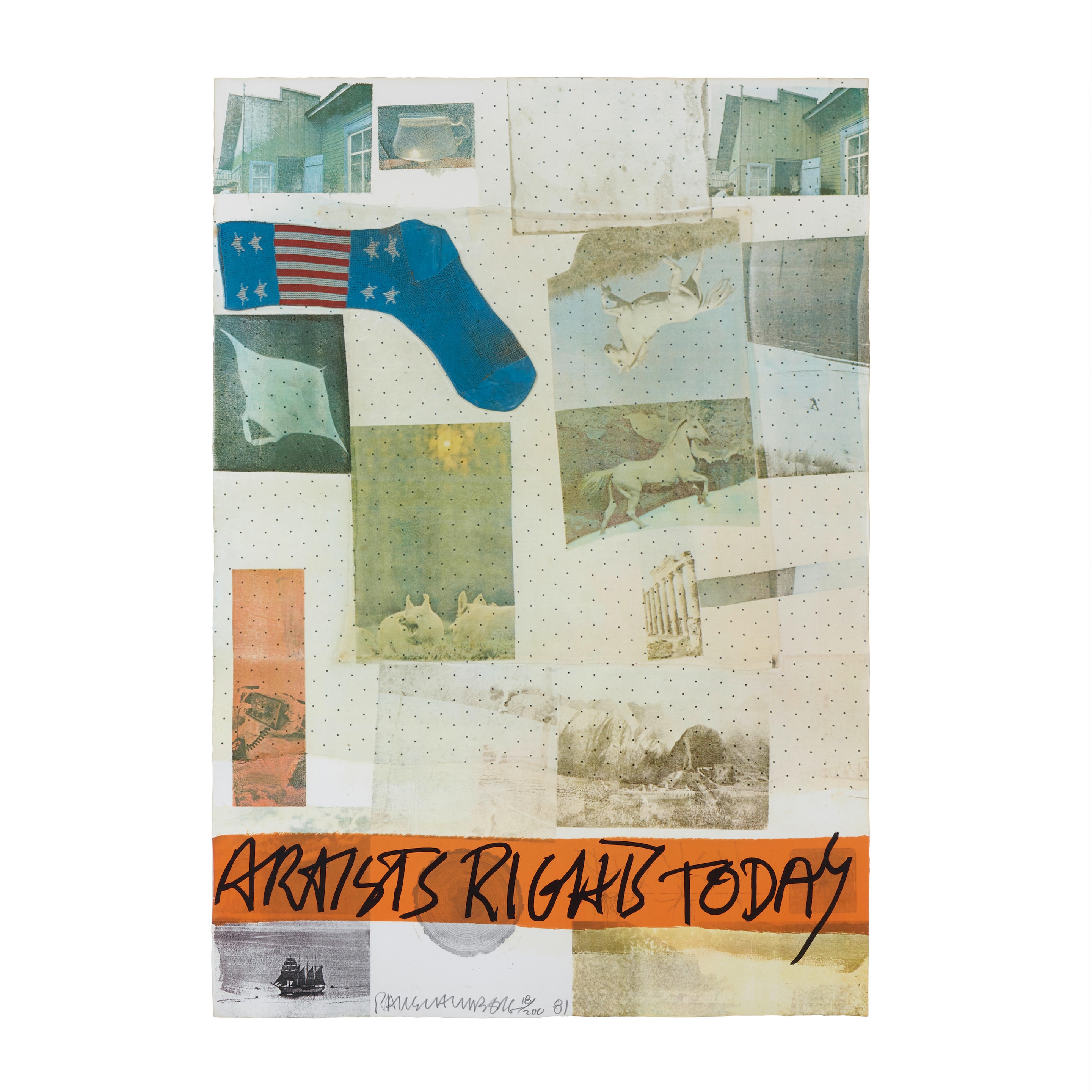 Robert Rauschenberg | Artist's Rights Today (1981) | MutualArt