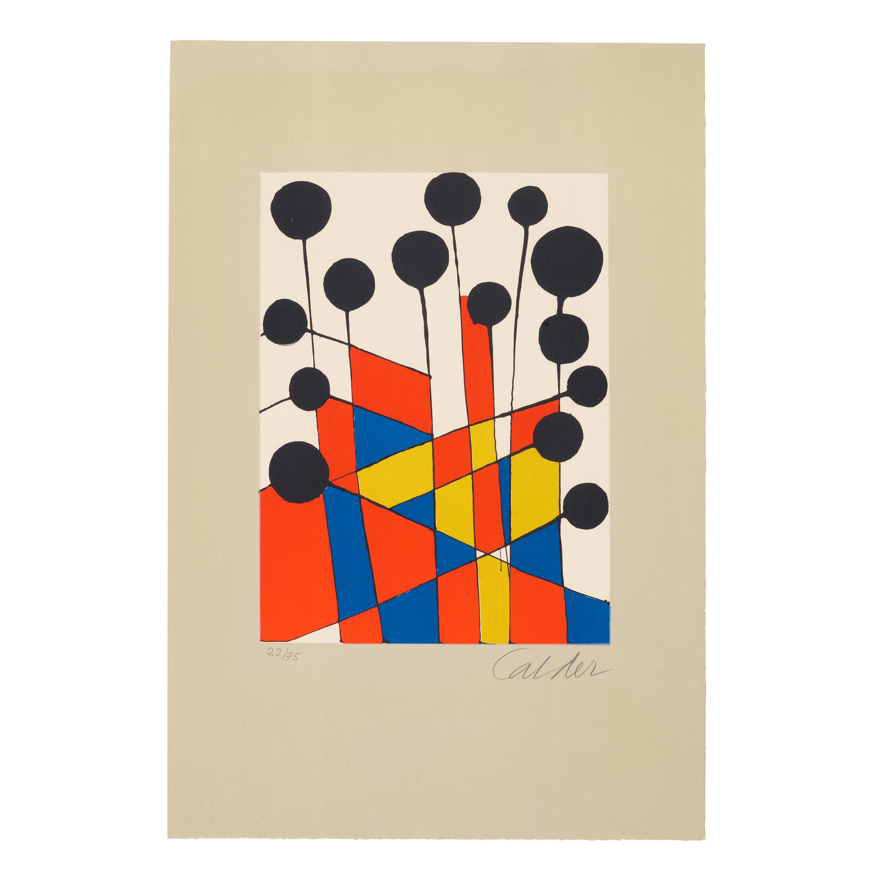 Alexander Calder | The Flower Garden (1974) | MutualArt