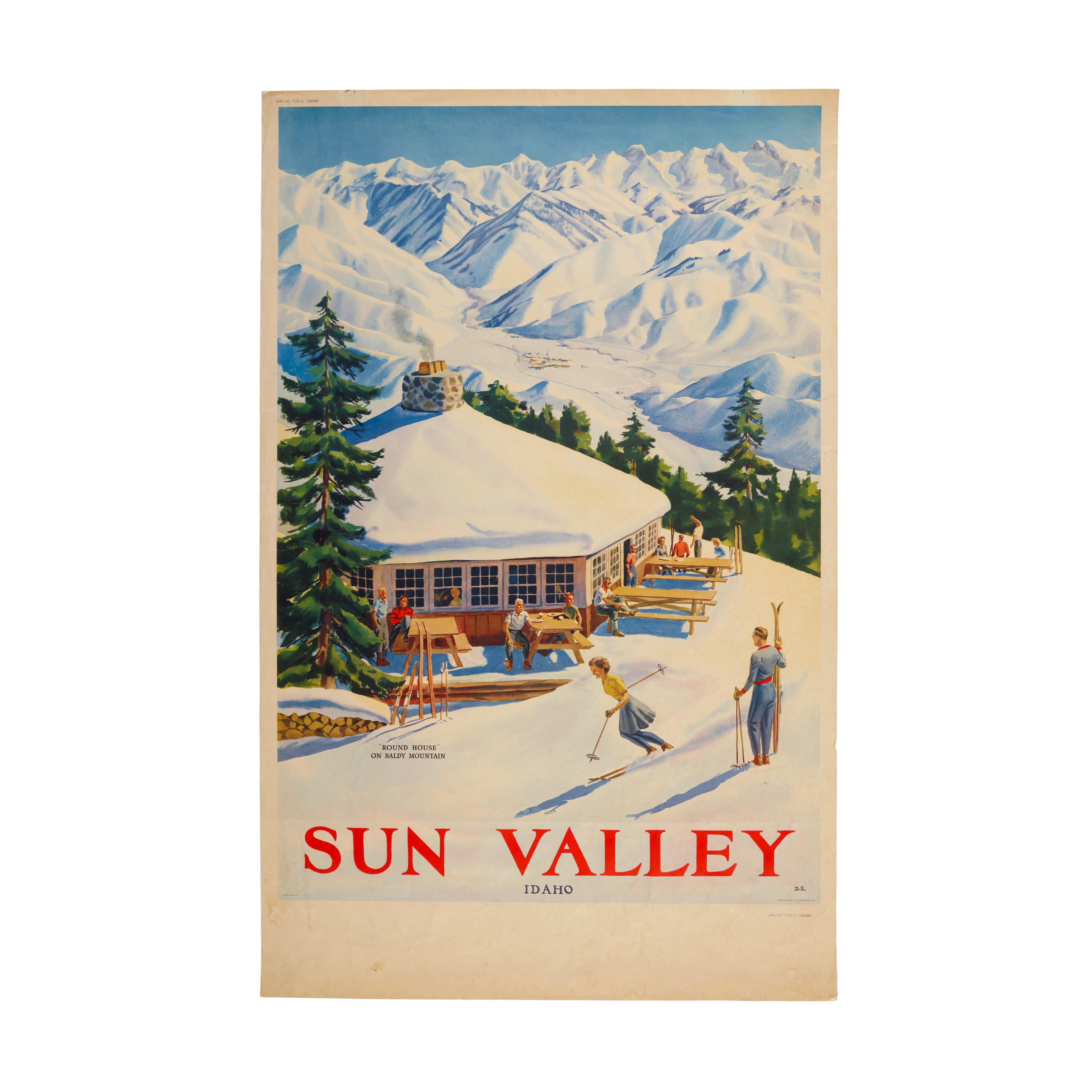 Dwight Shepler | Sun Valley, Idaho, 'Round House' on Baldy Mountain ...