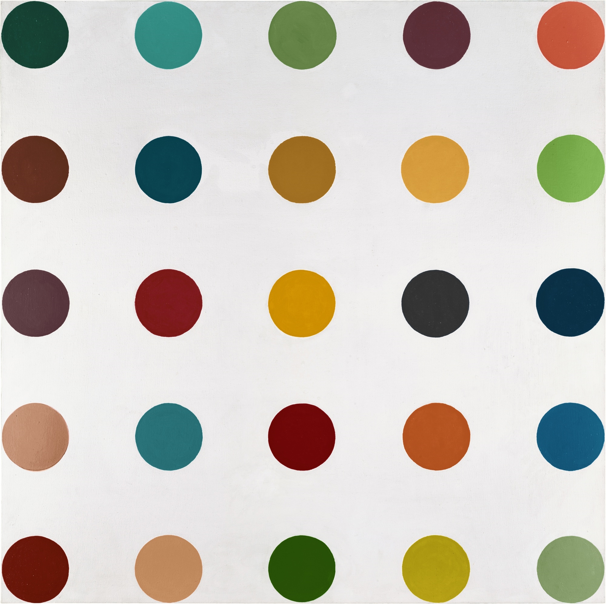 Damien Hirst | Untitled #2 (Spot Painting) (1992) | MutualArt