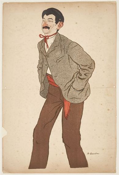 Adrien Barrere | Affiche lithographiée entoilée | MutualArt