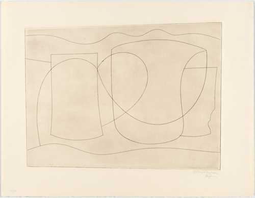 Ben Nicholson | Euboea (Horizontal Linear) (1967) | MutualArt