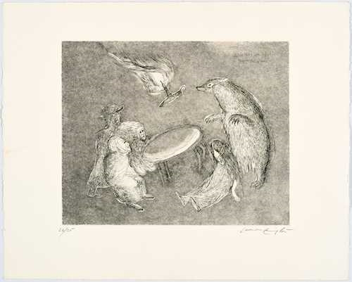 Leonora Carrington | BIRD BATH (1974) | MutualArt