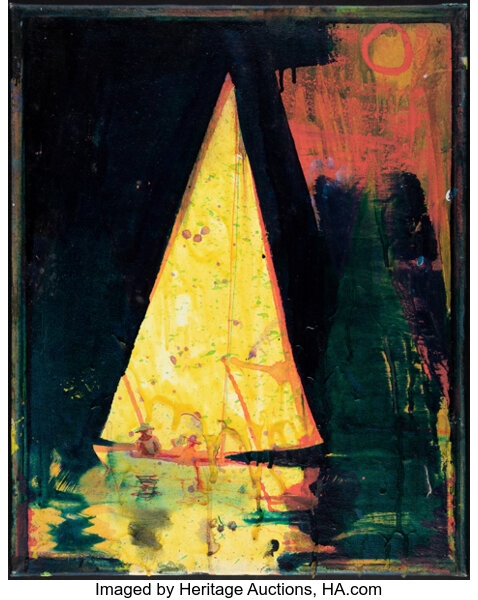 Nathan Zeidman | Sailboat (2015) | MutualArt