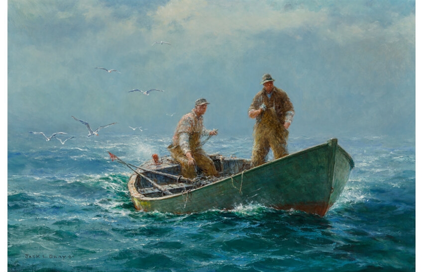 Jack Lorimer Gray | James Miller's Lads | MutualArt