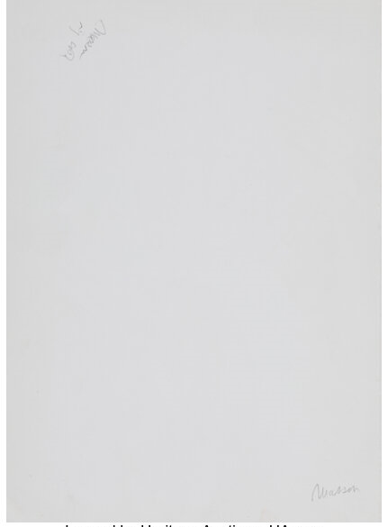 André Masson | Turbulence, (1969) | MutualArt
