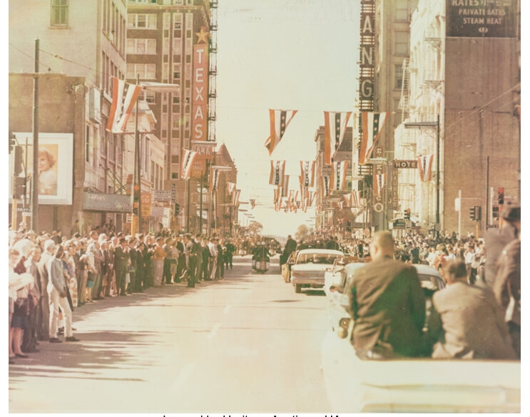 Cecil Stoughton | LBJ Inauguration; JFK Assassination Day Motorcade ...
