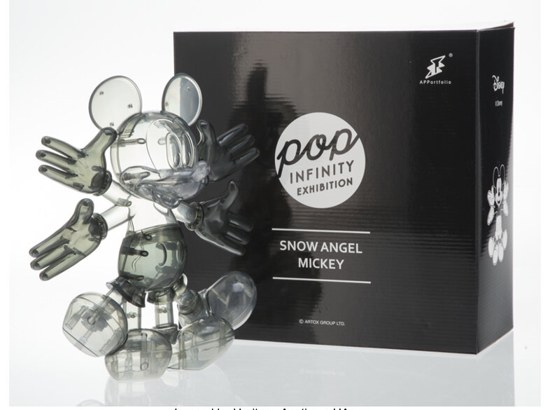 APPortfolio | Snow Angel Mickey - Grey Transparency (2021) | MutualArt