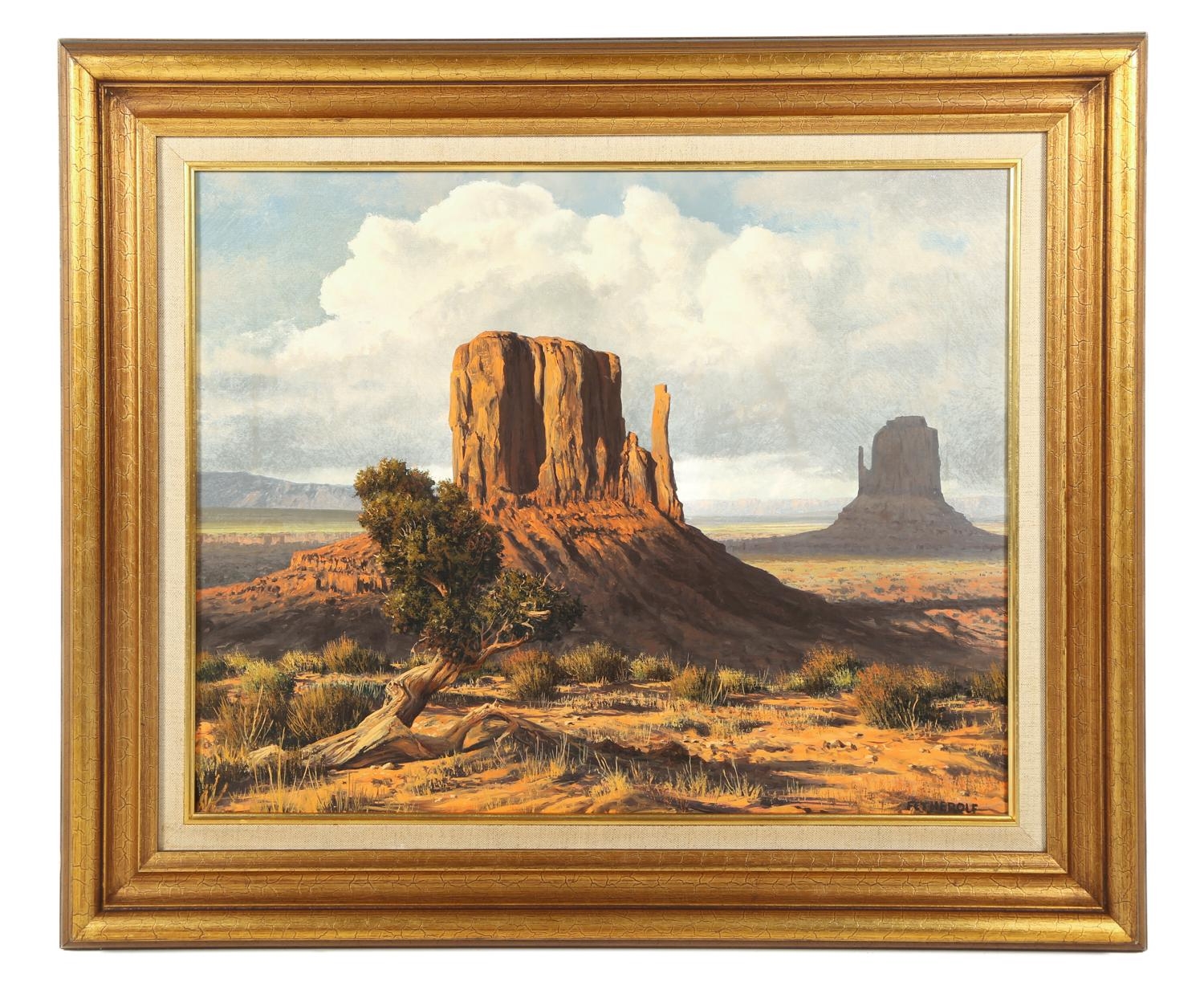 James Fetherolf | The Mittens, Monument Valley | MutualArt