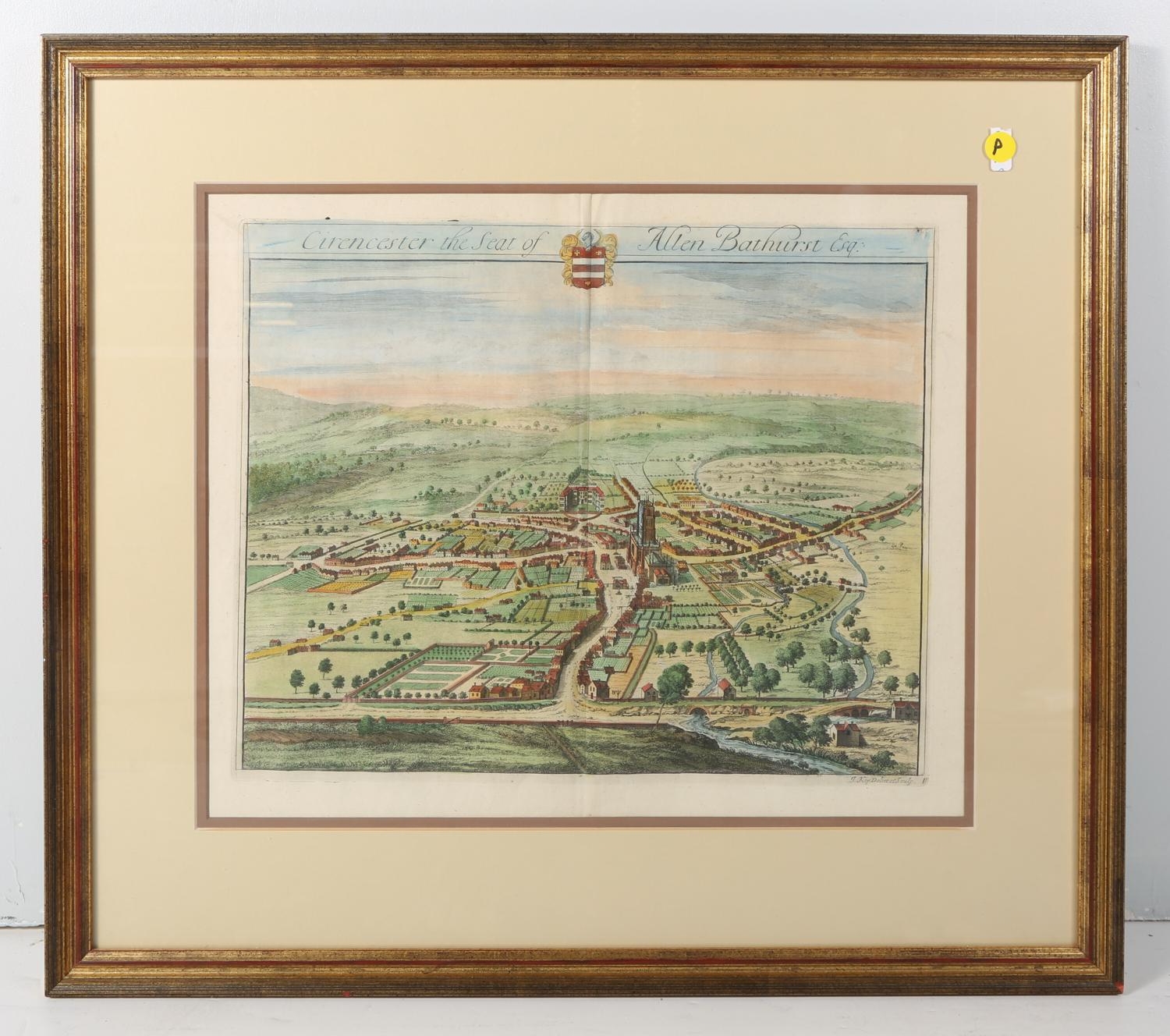 Johannes Kip | Cirencester the Seat of Allen Bathurst | MutualArt