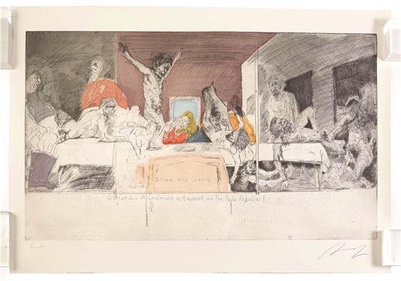 Alfred Hrdlicka | Last Supper | MutualArt