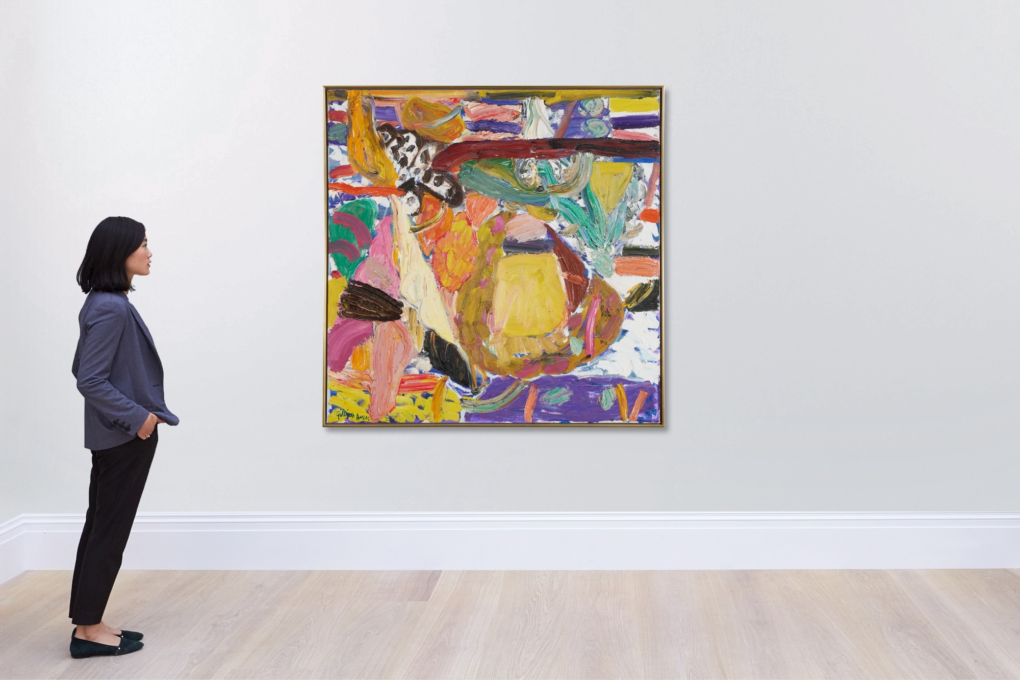Gillian Ayres | Untitled (1985) | MutualArt