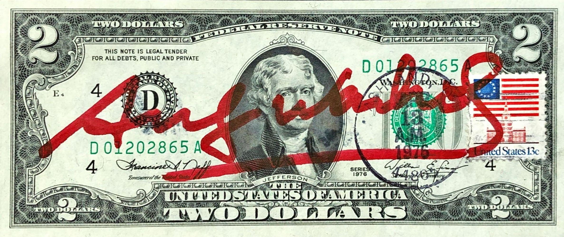 Andy Warhol | Two-dollar bill (1976) | MutualArt