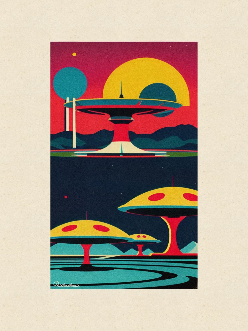 Atomic (20th Century) | Flying Saucer 12 | MutualArt