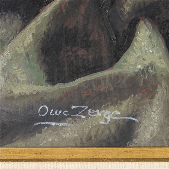 Owe Zerge | Still life with amaryllis | MutualArt