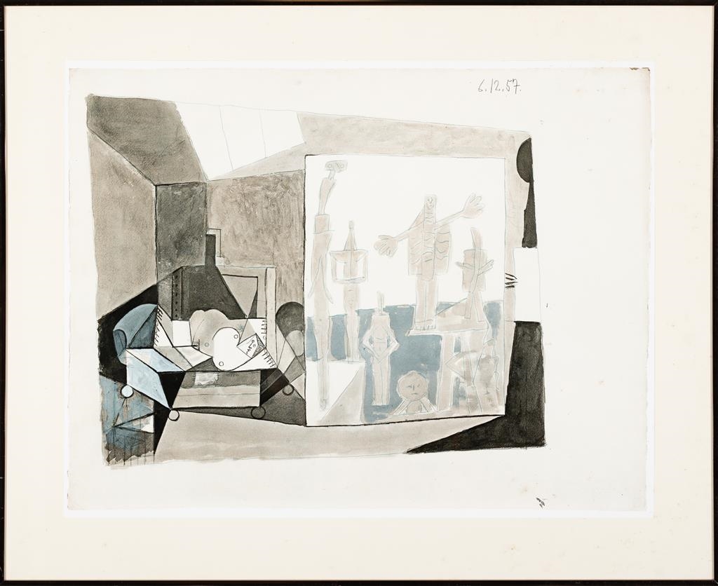 Pablo Picasso | Interior (1957) | MutualArt