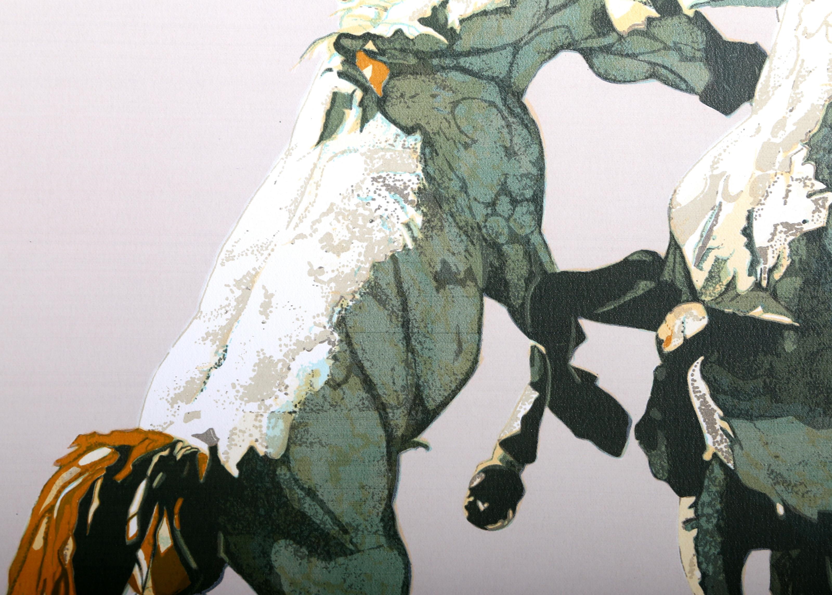 Fran Bull | FIGHTING HORSES (1980) | MutualArt