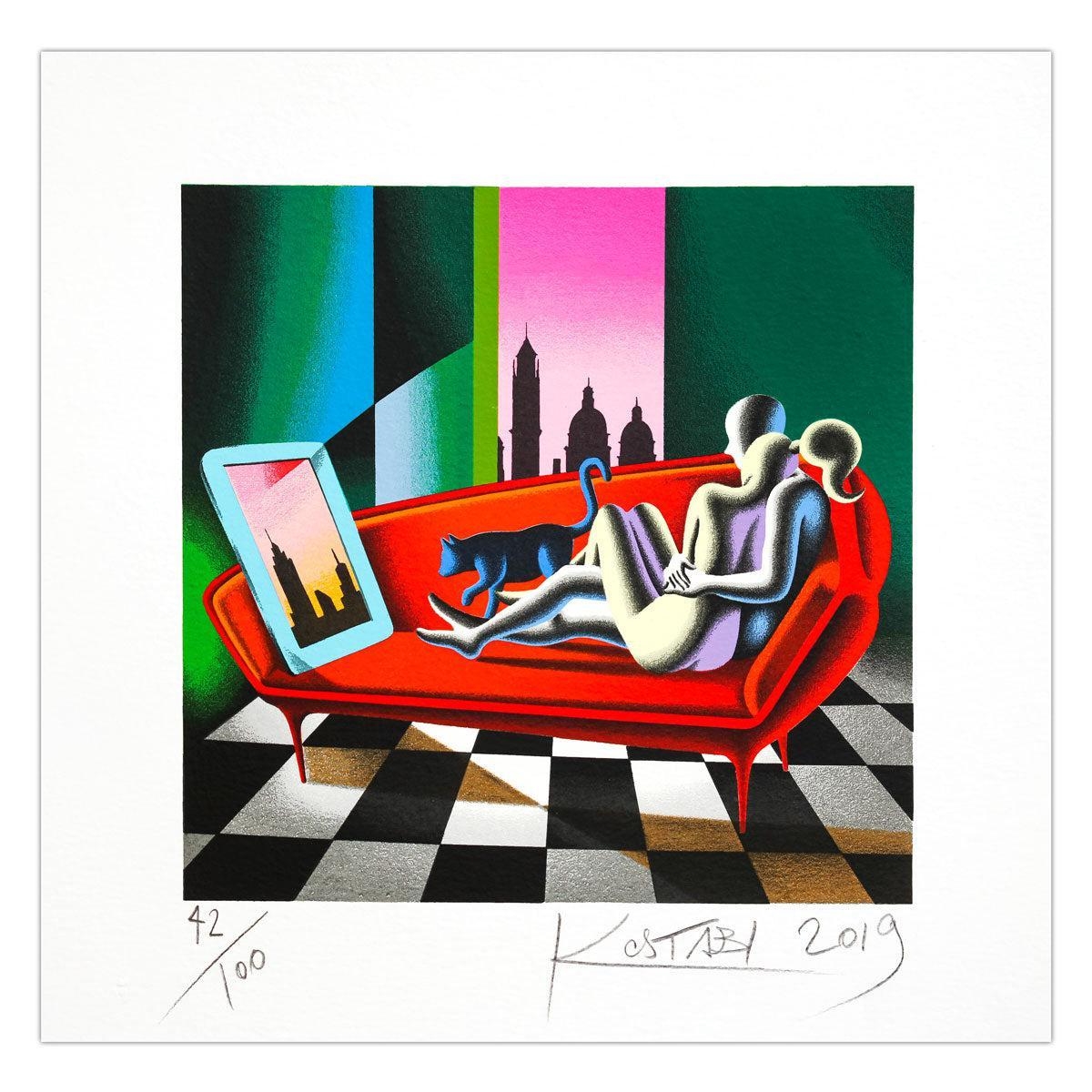 Mark Kostabi | Parallel Identity | MutualArt