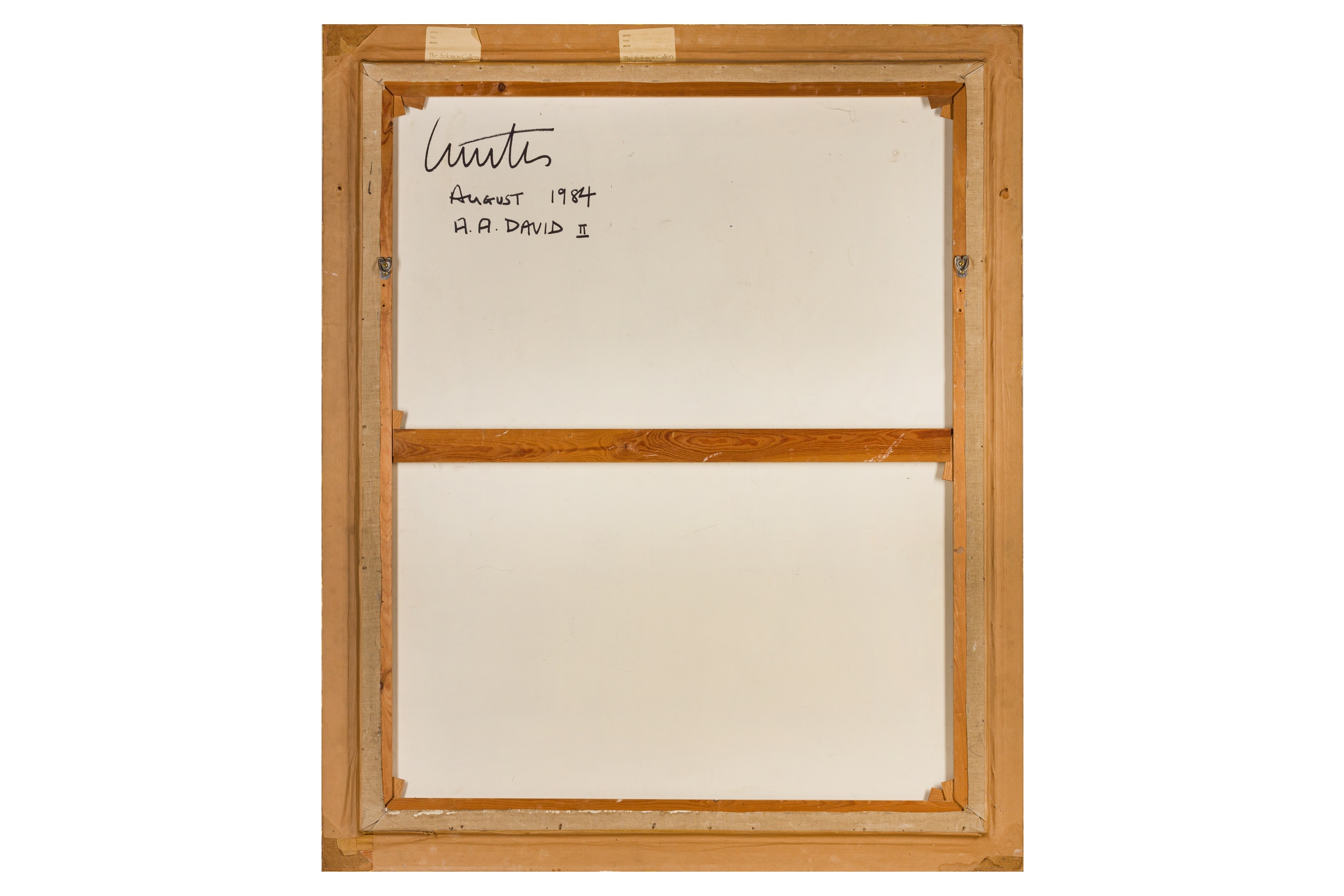 Michael‏ Leventis | Portrait of AA David II (1984) | MutualArt