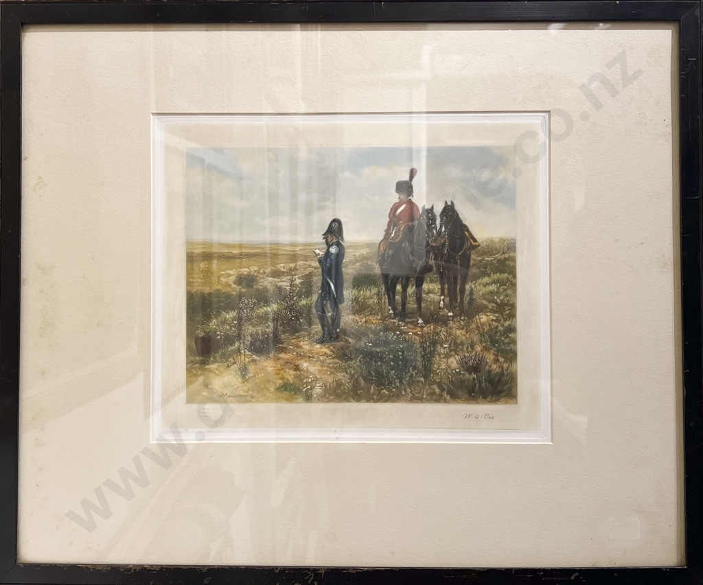 W. A. Cox | Artist's Proof Framed Picture | MutualArt