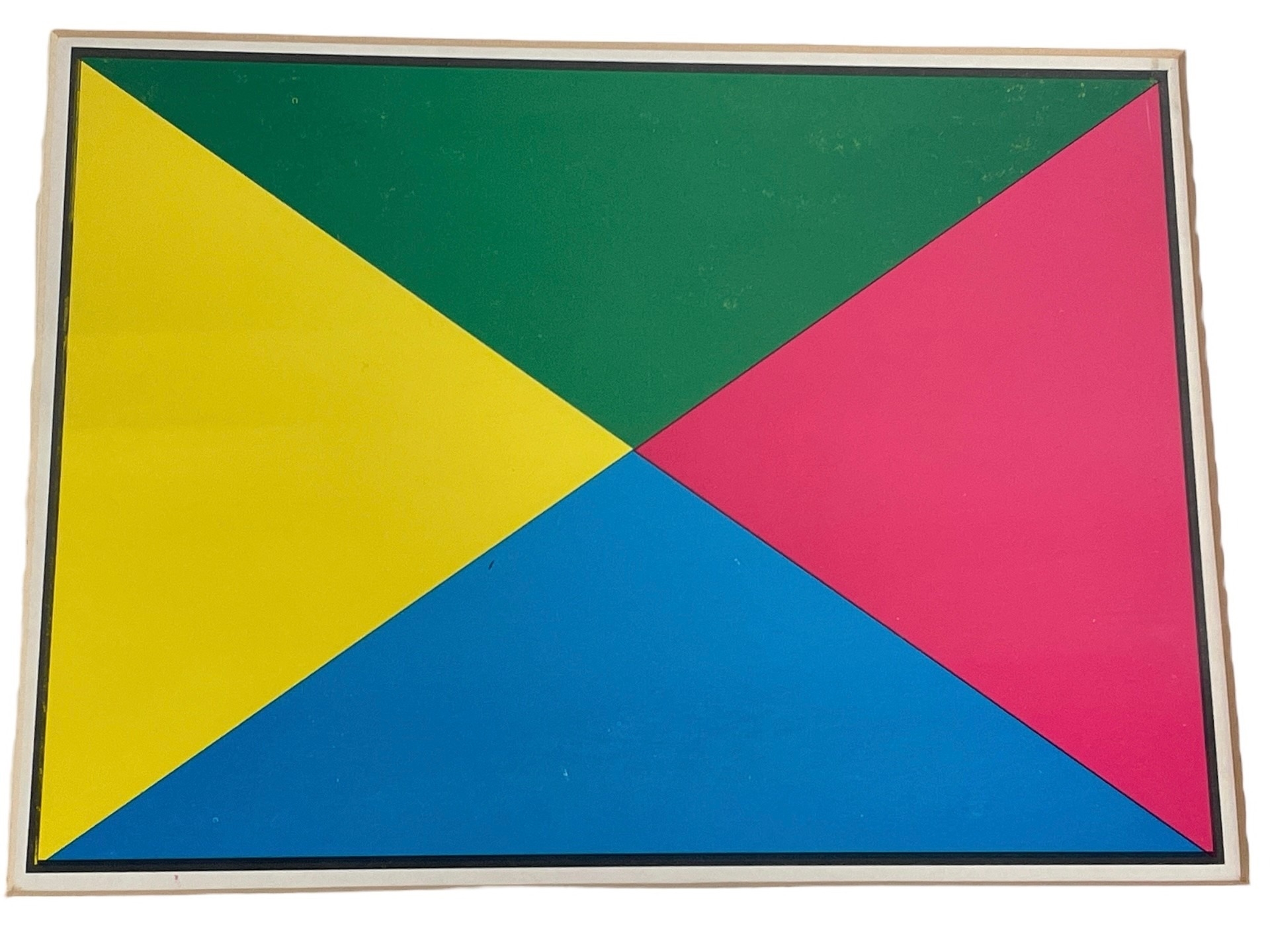 Stanley Dean Edwards | Four Triangles in a Square | MutualArt