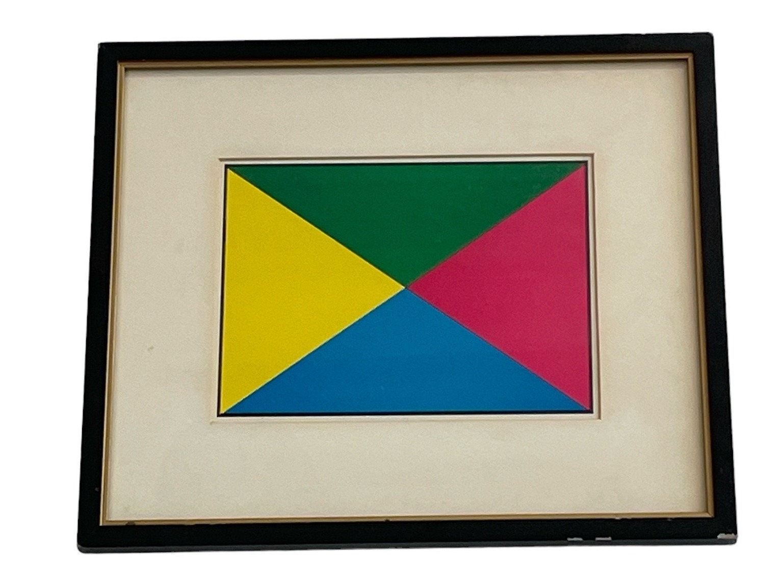 Stanley Dean Edwards | Four Triangles in a Square | MutualArt