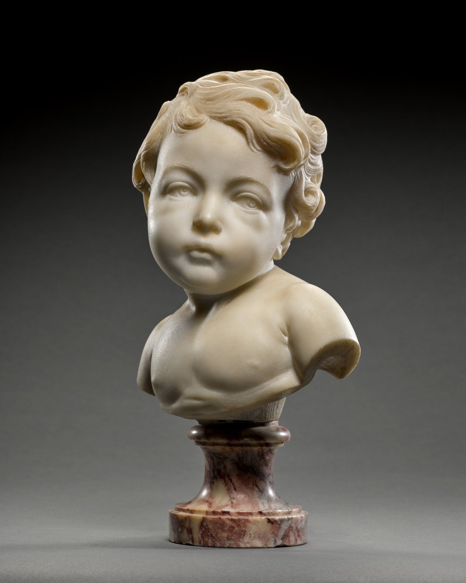 Louis-Claude Vasse | Bust of a child | MutualArt