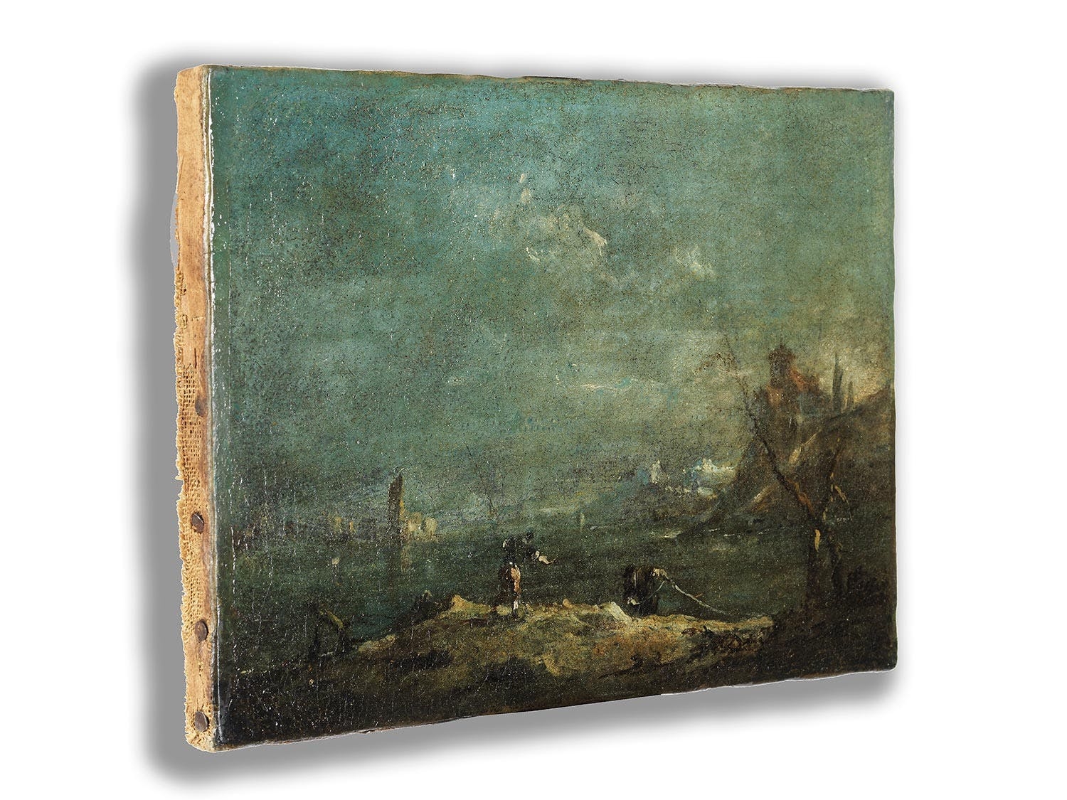 Francesco Guardi | VENEZIANISCHE LAGUNENLANDSCHAFT (1712) | MutualArt