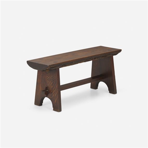Roycroft | Ali Baba bench, model 046 (Circa 1905) | MutualArt
