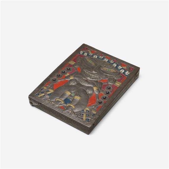 Alfred-Louis-Achille Daguet | Witch Doctor (repoussé lidded box) (Circa ...