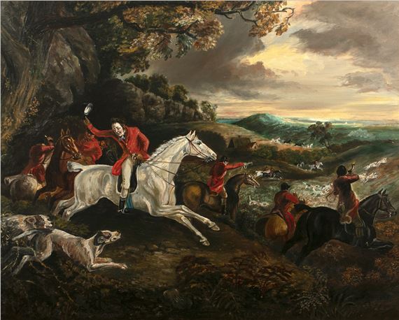 Michael Constable | English hunting scene | MutualArt