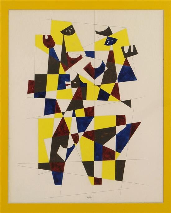 Carlos Mérida | Untitled (1964) | MutualArt