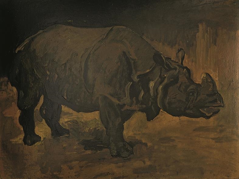 Charles Richard Tooby | Rhinozeros | MutualArt