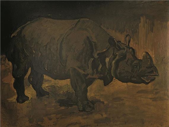 Charles Richard Tooby | Rhinozeros | MutualArt