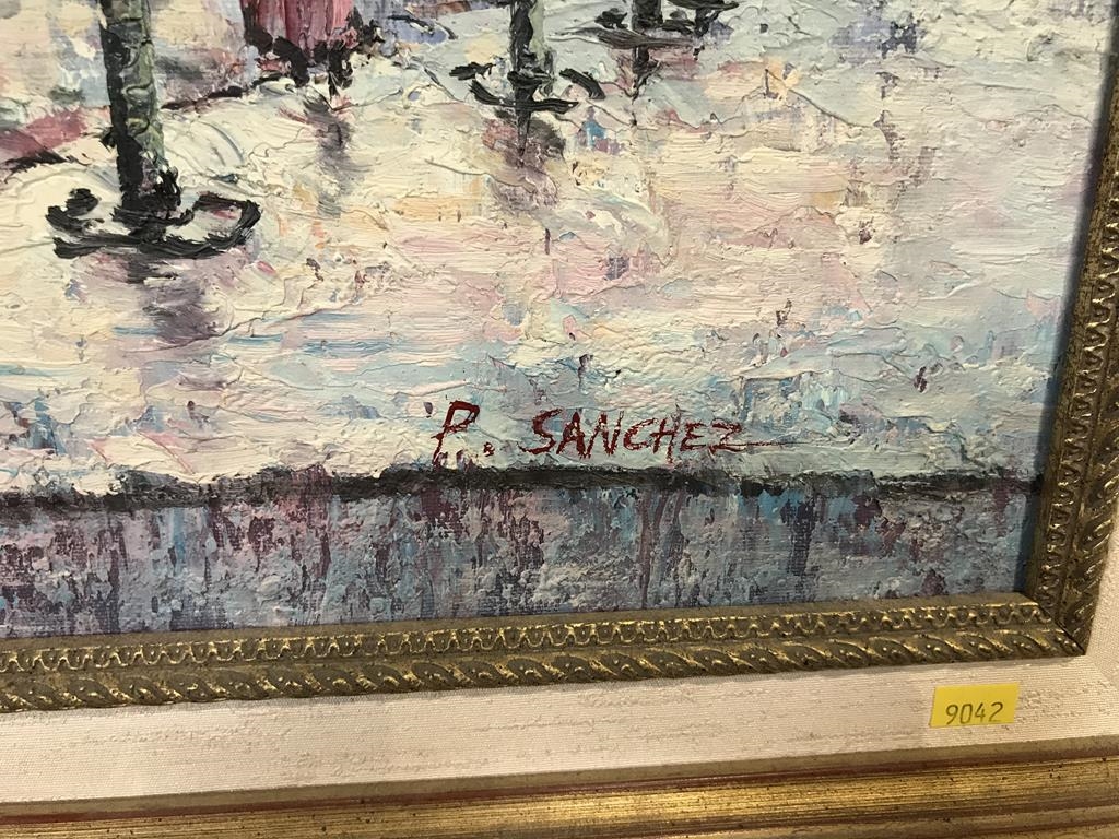 P. Sanchez | Parisian streets | MutualArt