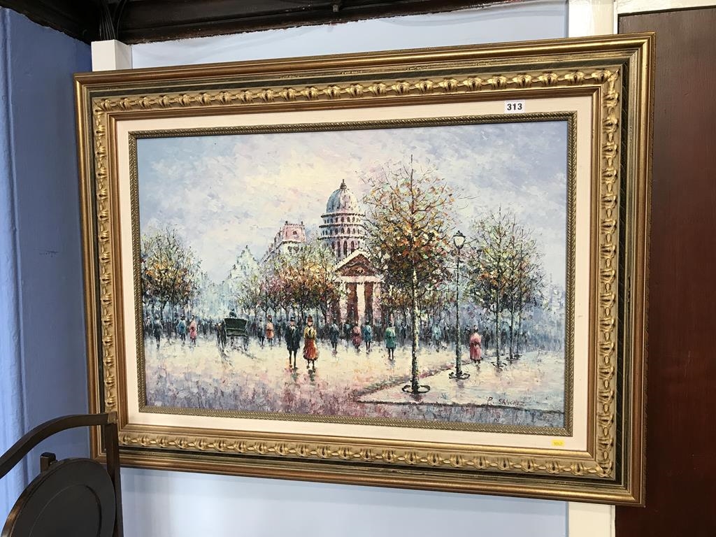 P. Sanchez | Parisian streets | MutualArt