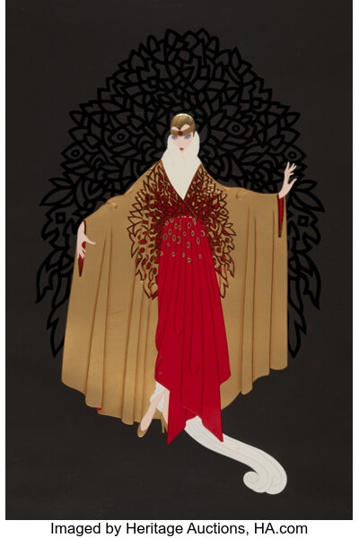 Erté | Place de l'Opéra (1987) | MutualArt