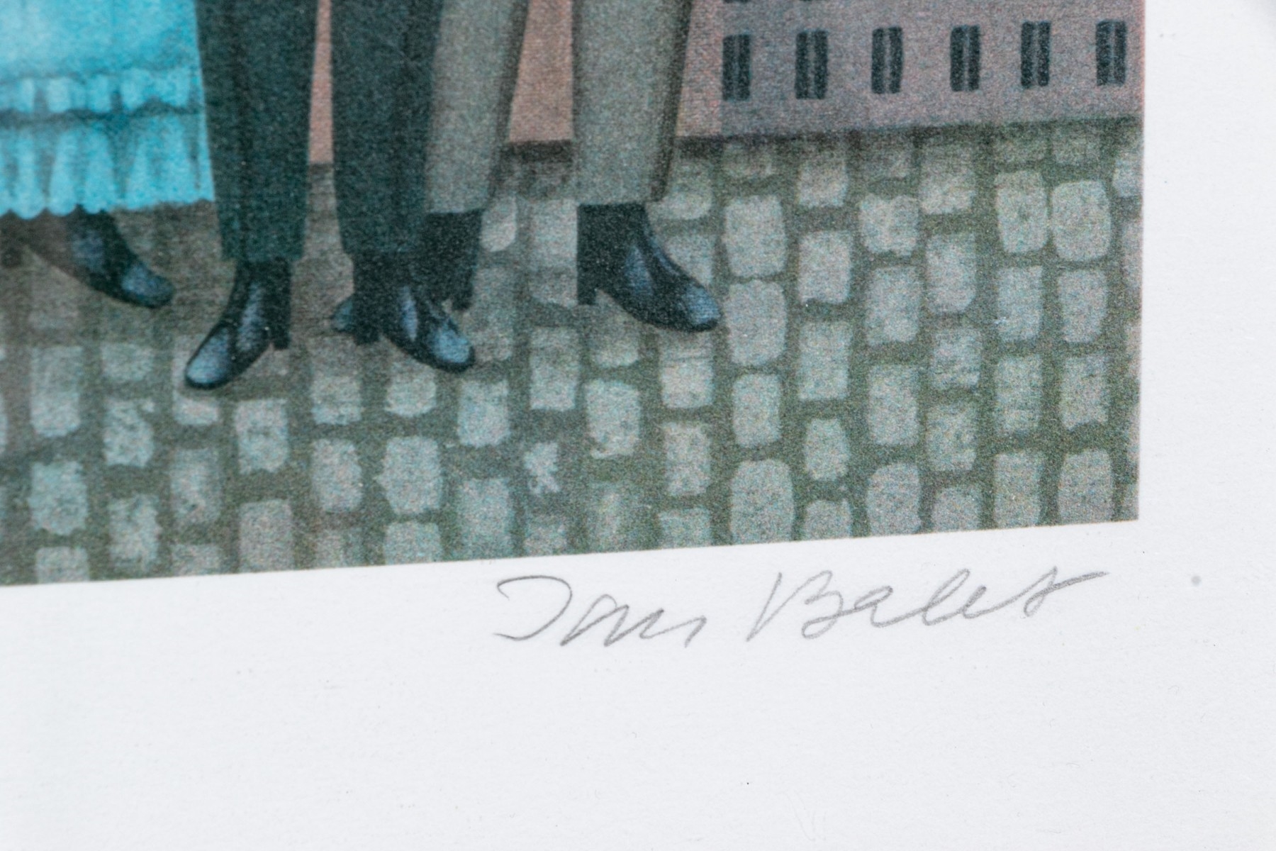 Jan Balet | Family At Notre Dame | MutualArt