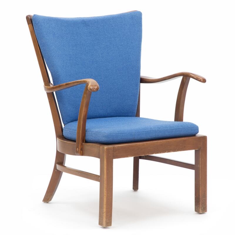 Tyge Hvass | Stained easy chair (1943) | MutualArt