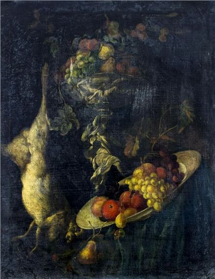 M. Tartaglia | Still Life with Hare and Fruits | MutualArt