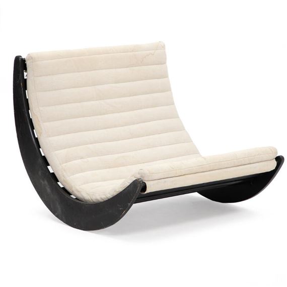 Verner Panton | Relaxer; A two seater rocking chair | MutualArt