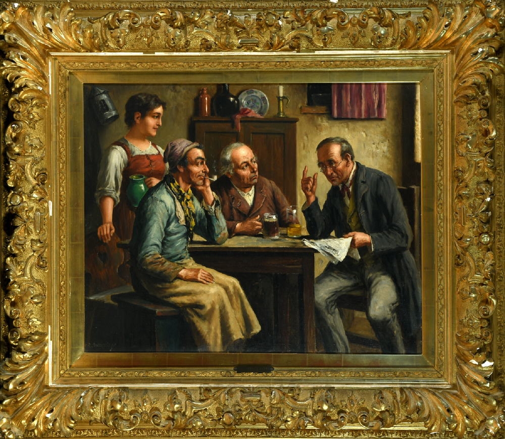 Carl Ostersetzer | Die Dorfpolitiker | MutualArt