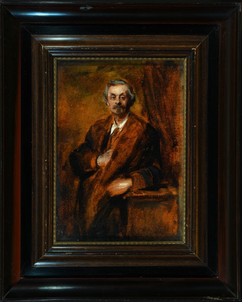 Franz Seraph von Lenbach | Portrait Adolf Friedrich Graf von Schack ...