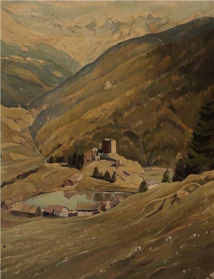 Walter Steinlein | CASTLE RUINS | MutualArt