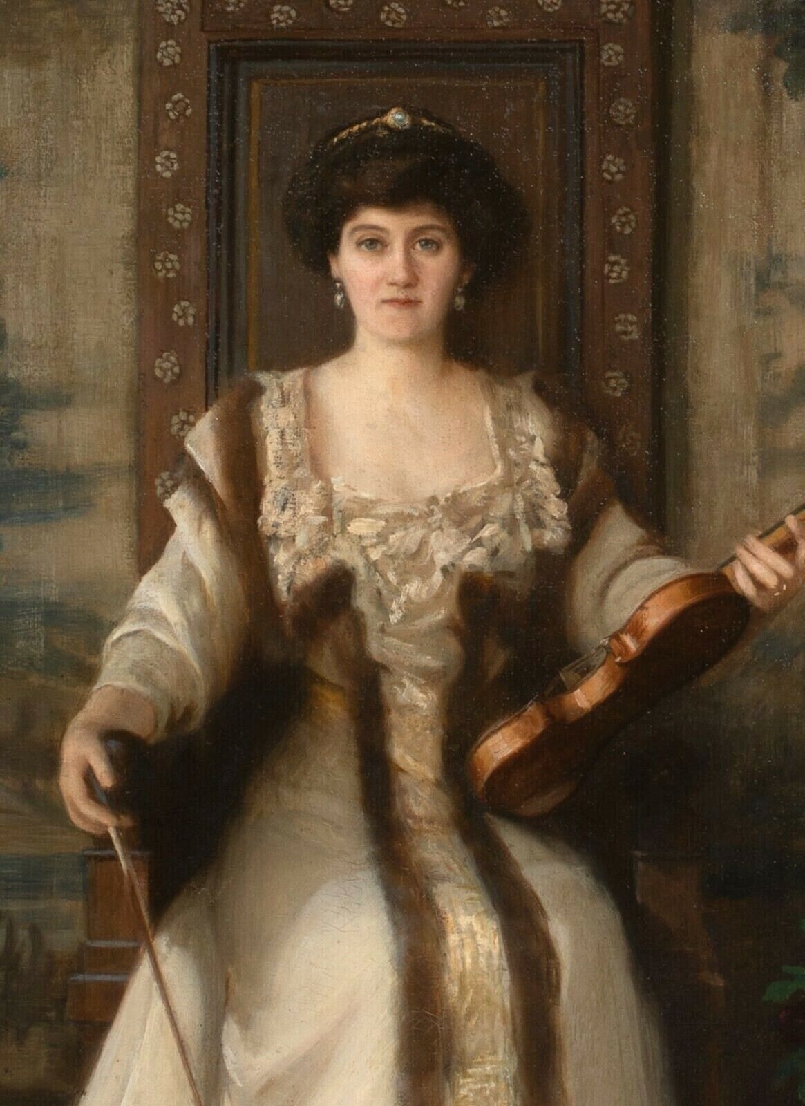 Henry John Hudson | PORTRAIT OF MAUD ERNESTINE OIL PAINTING (19th ...