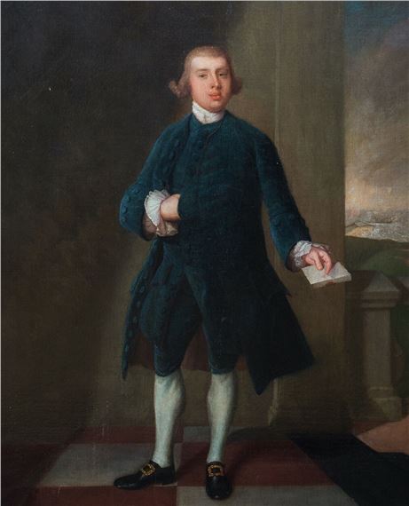 Arthur Devis | PORTRAIT OF HENRY FARINGTON OIL PAINTING (18th Century ...