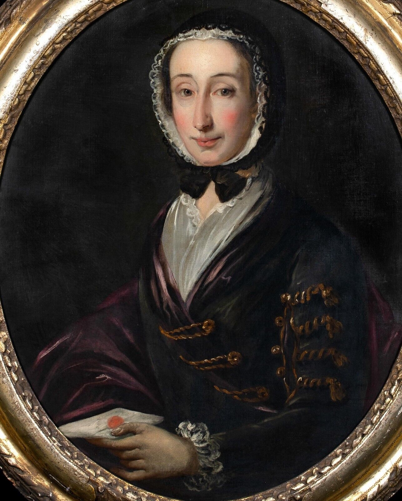 Anne Forbes | PORTRAIT OF LADY ELIZABETH CARNEGIE OIL PAINTING (18th ...